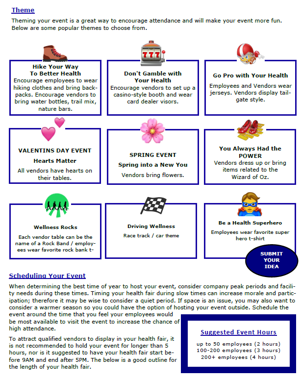 Planning A Successful Health Fair Guide IAB Health Productions LLC