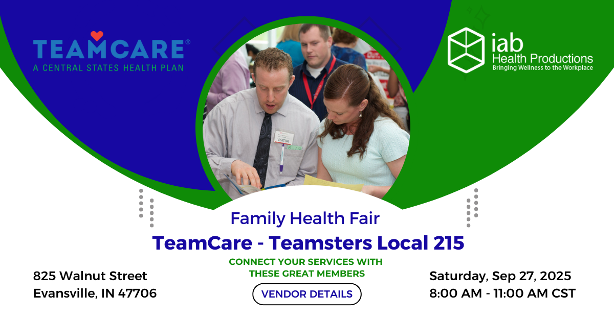 2025 TeamCare Family Health Fair at Teamsters Local 215 | IAB Health ...