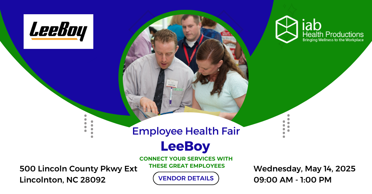 LeeBoy 2025 Employee Health Fair | IAB Health Productions, LLC