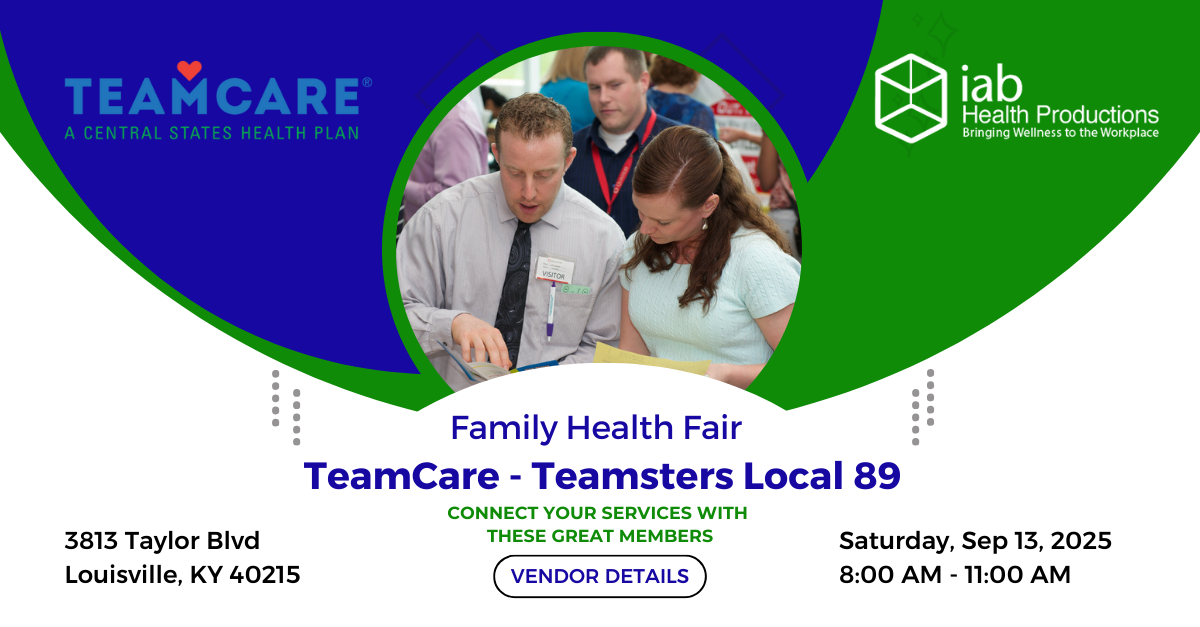 TeamCare Family 2025 Health Fair at Teamsters Local 89 | IAB Health Productions, LLC