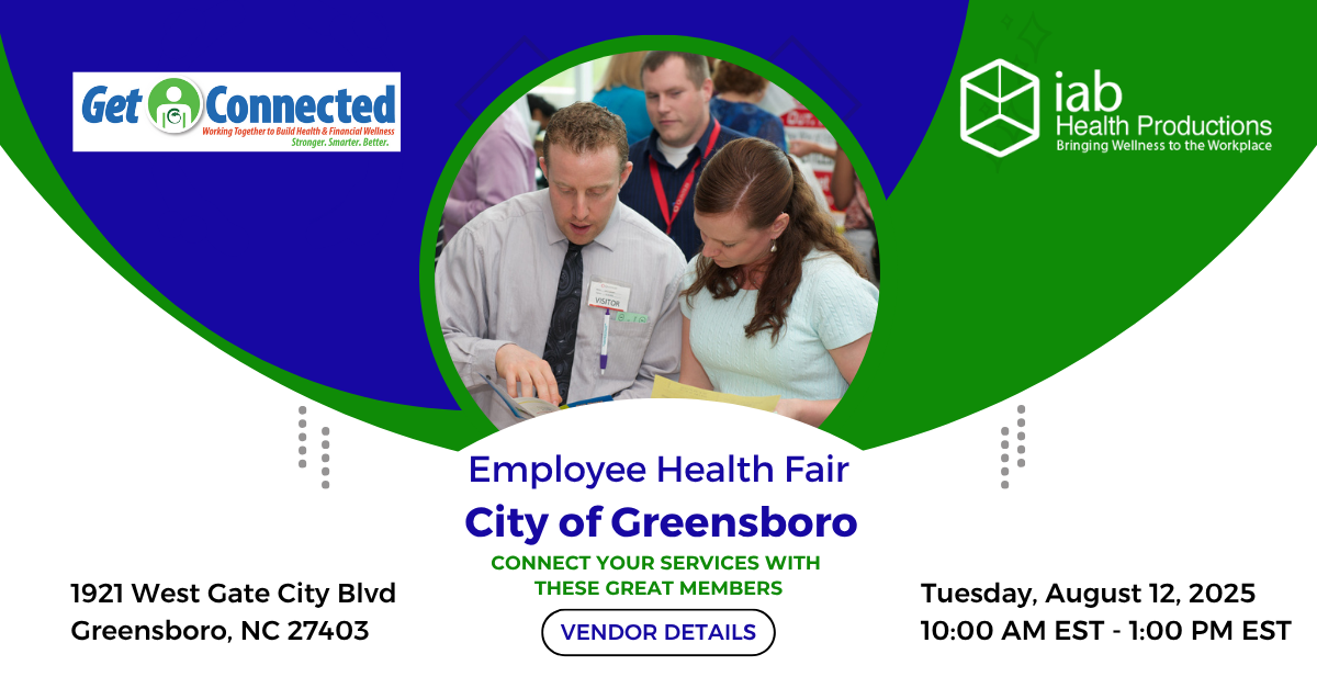 City of Greensboro 2025 Retiree Benefits Fair | IAB Health Productions, LLC