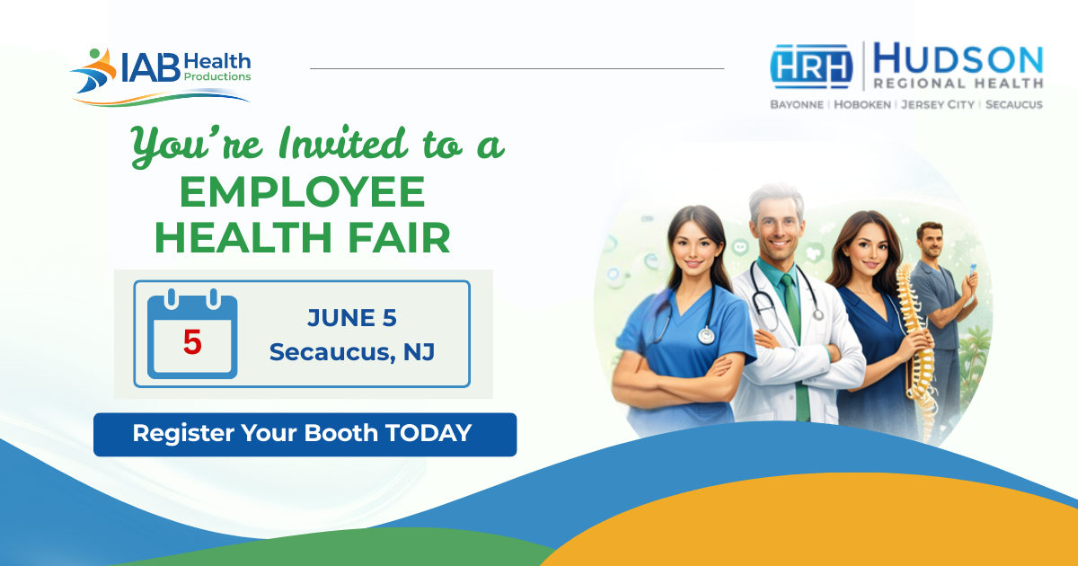 Hudson Regional Health 2026 Wellness Fair | IAB Health Productions, LLC